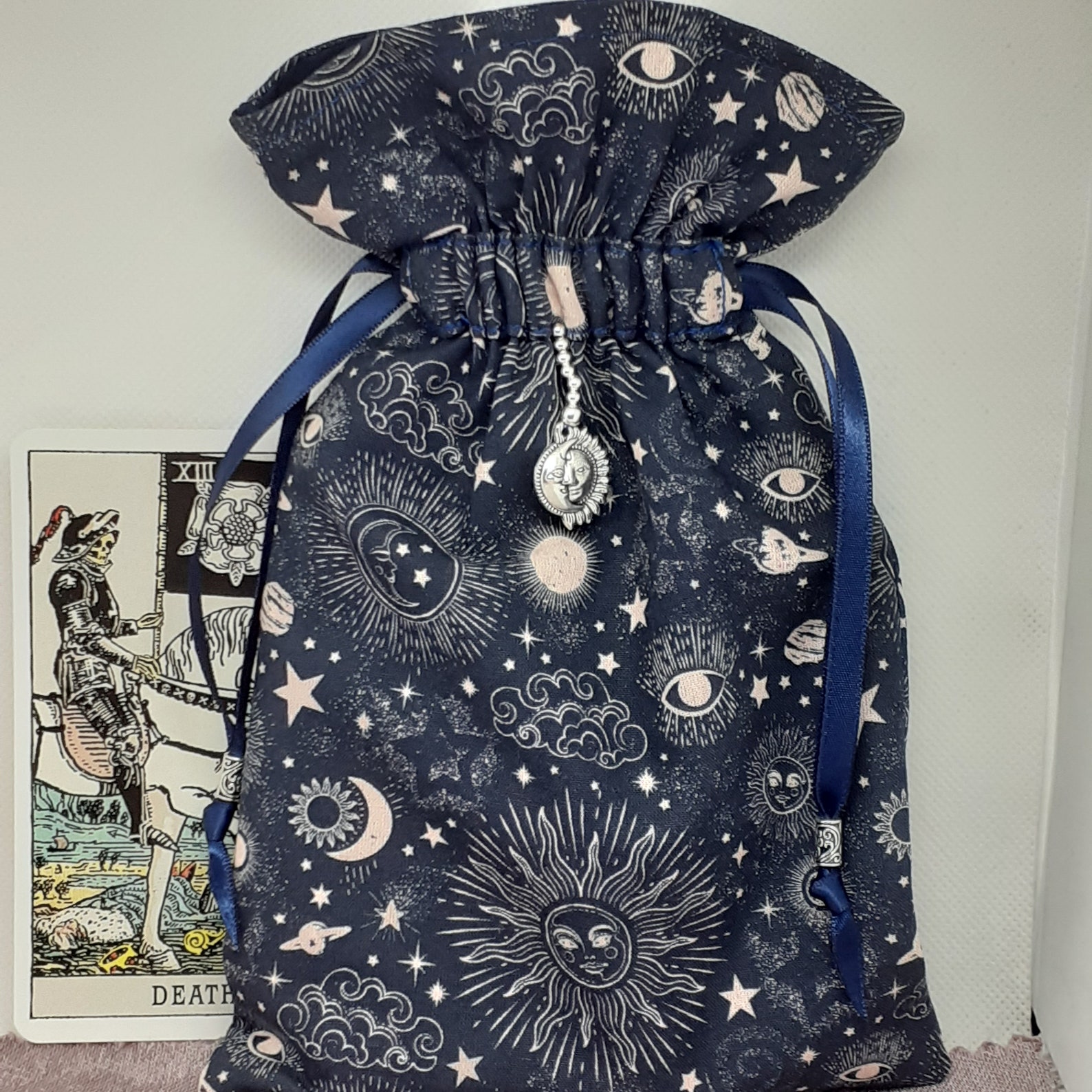 Deluxe Tarot Cards Pouch Bag Lined Pouch Handmade - Etsy UK