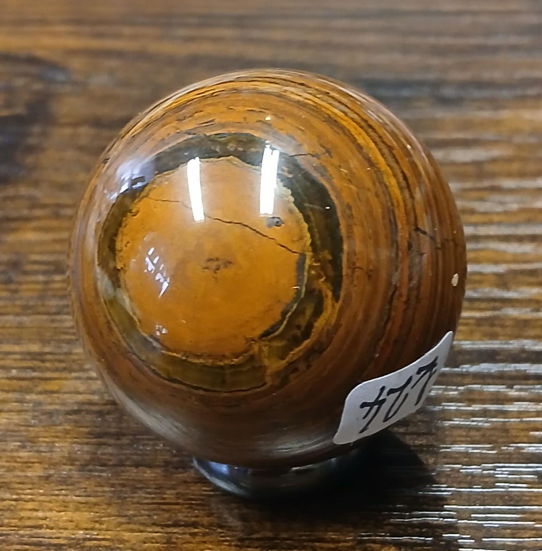 Tiger Iron-sphere- 40 Mm-gift-yourself-friends-family -loved One - Etsy