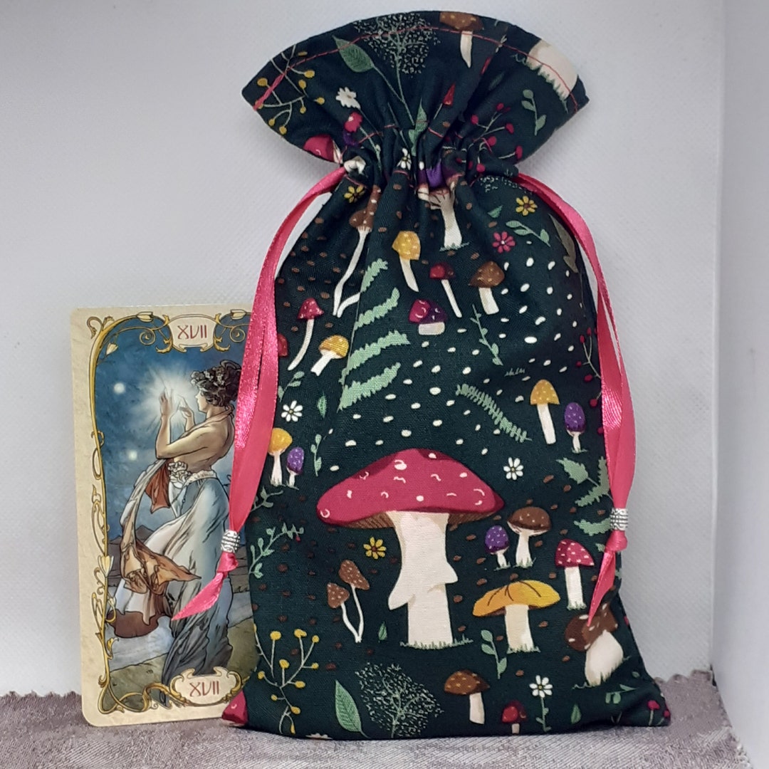 Super Slim-deluxe Tarot Cards Pouch Bag, Lined Pouch, Handmade ...