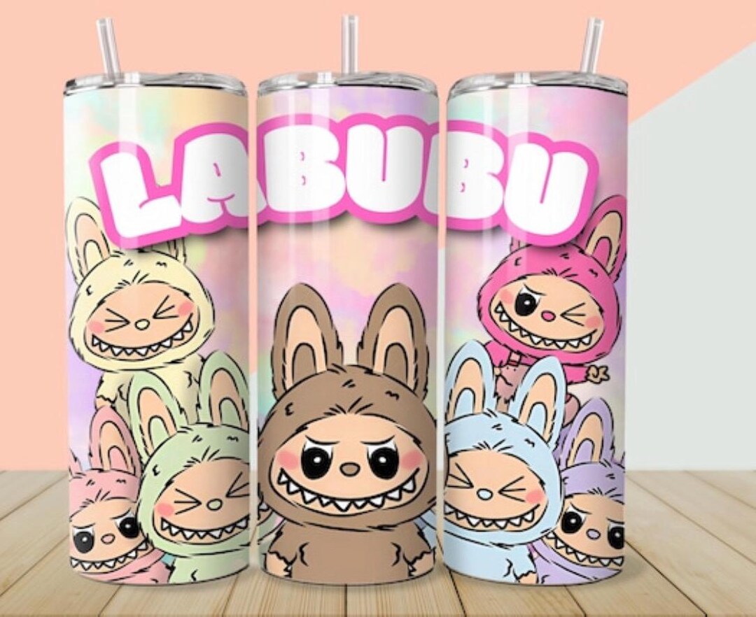 LABUBU Tumbler Cup , 20oz Tumbler, Skinny Tumbler, Coffe Cup, Ice ...