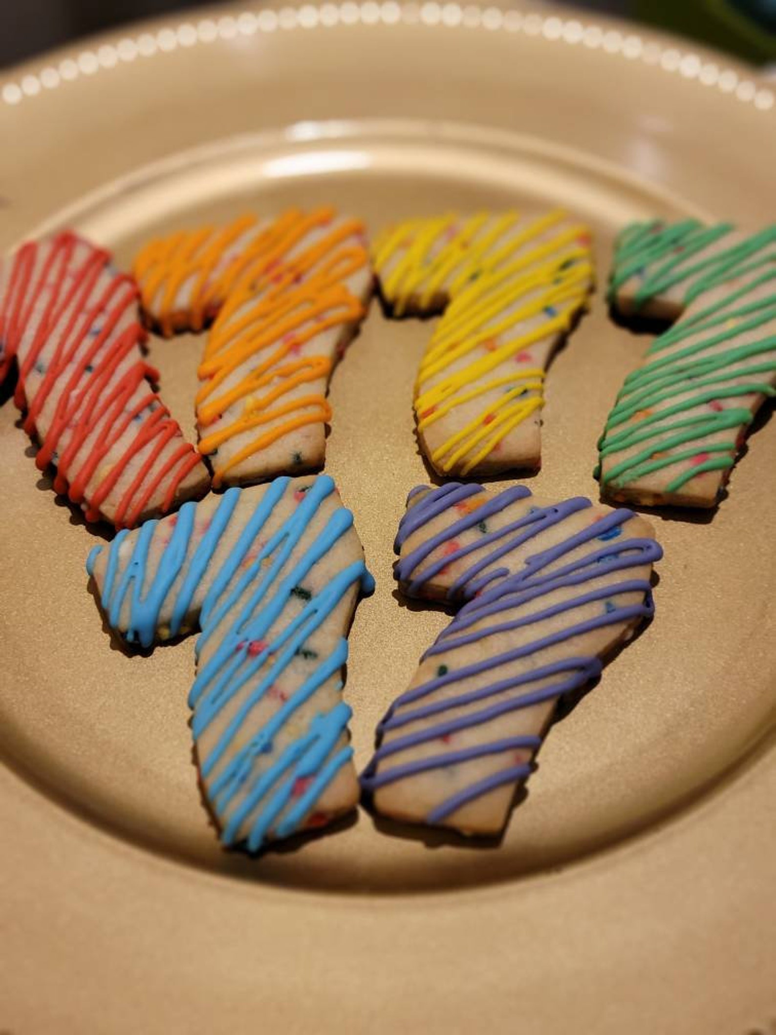 Number Sugar Cookies (one Dozen) - Etsy