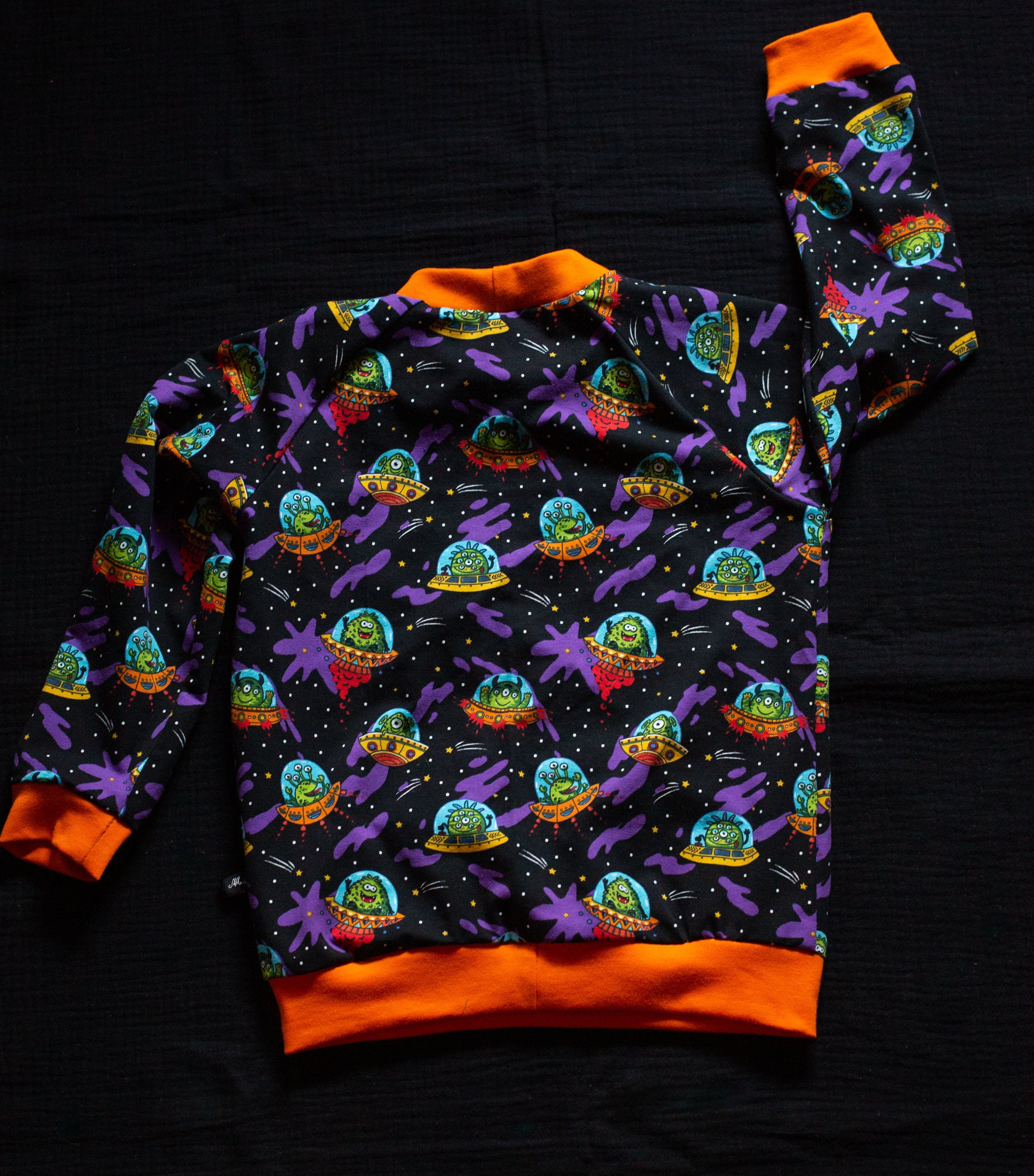 Sweatshirt - Alien UFO - Size EU 104 - Etsy UK