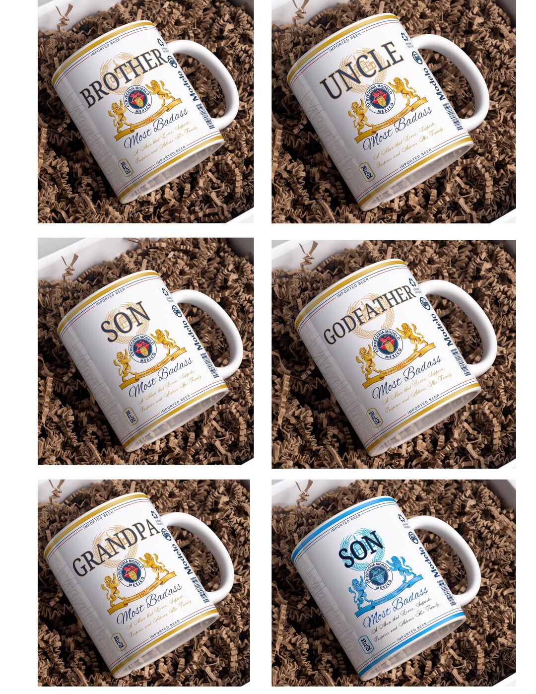 English Version Modelo Style Badass 15oz Mug - Etsy