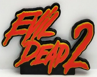 Evil Dead Sign / Logo / Bookcase Display / Shelf Display - Etsy