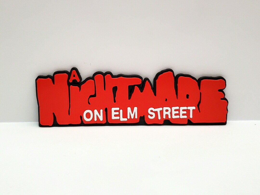A Nightmare on Elm Street 1 V1 Sign/horror Movie/freddy - Etsy