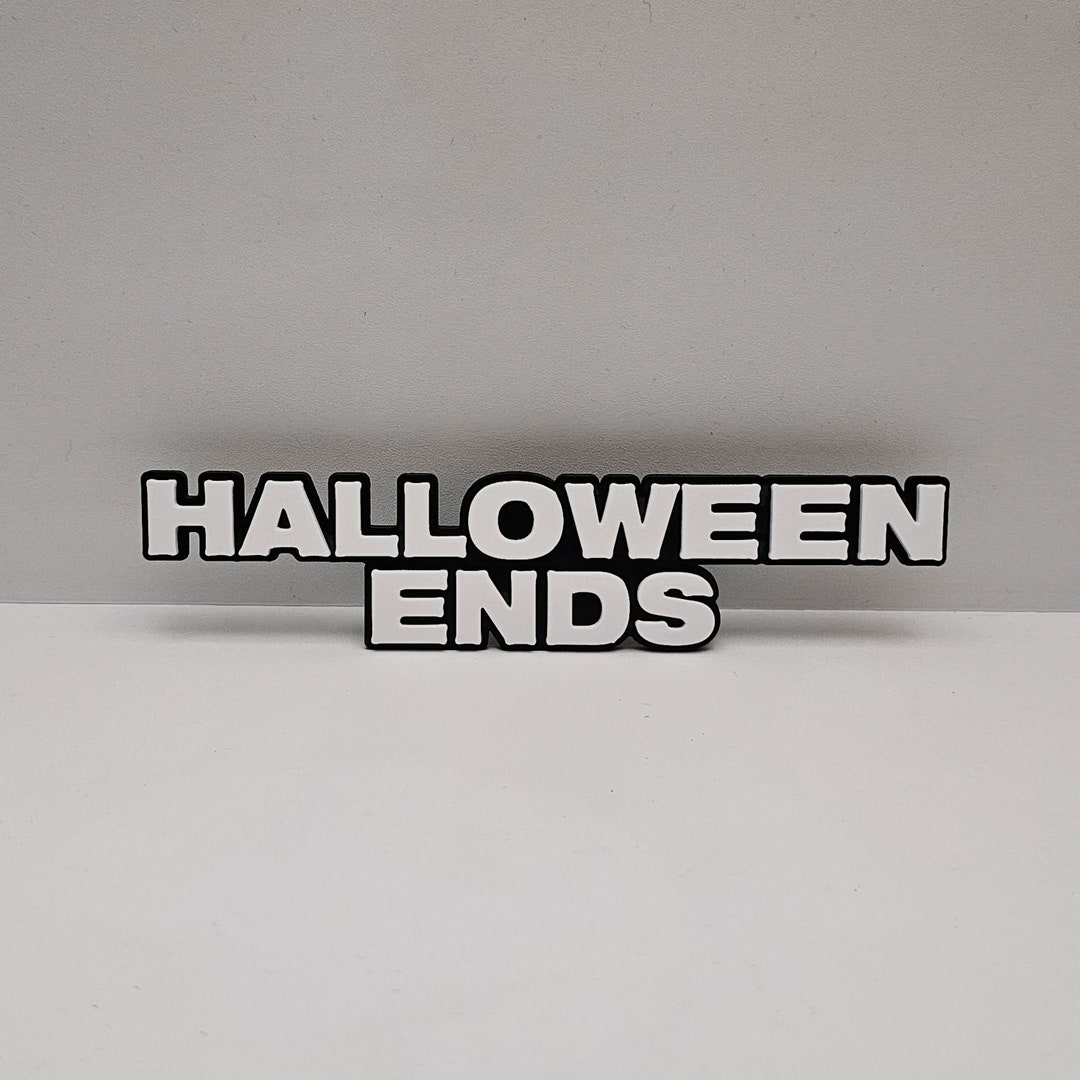 Halloween ENDS V1 Movie Signs/movie Header/signs/name Plates/halloween ...