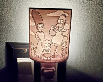 Simpsons Night Light - Etsy