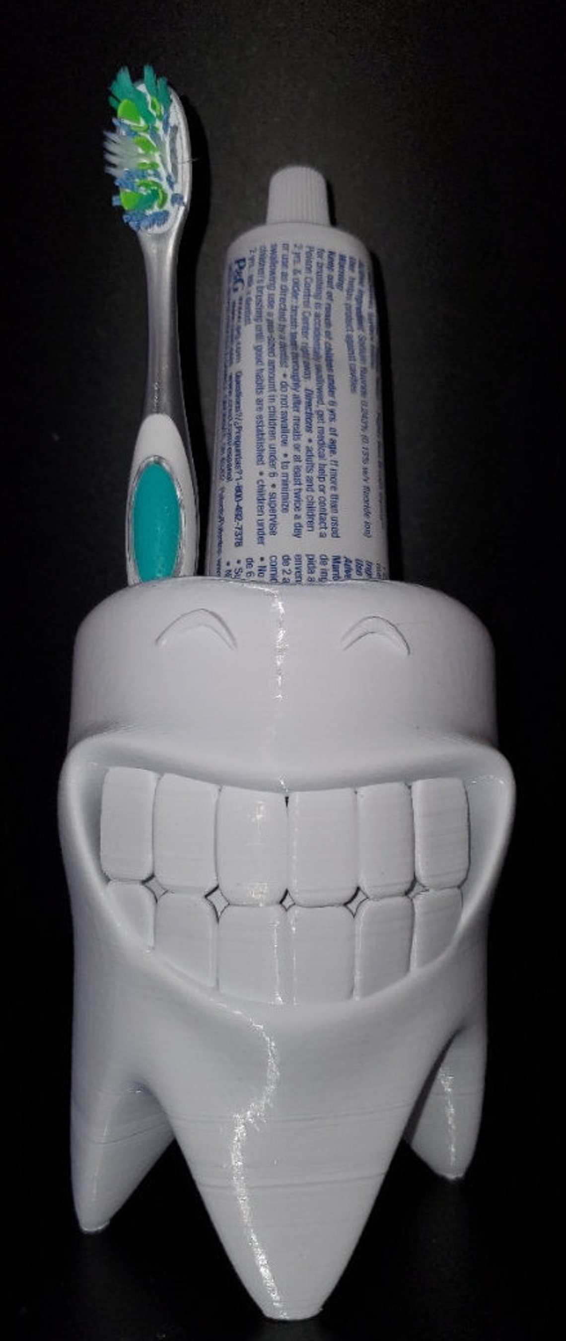 Tooth Brush Holder/tooth Paste Holder/bathroom Décor - Etsy