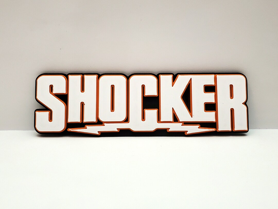 SHOCKER Movie Sign - Etsy