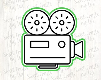 Camera Cookie - Etsy