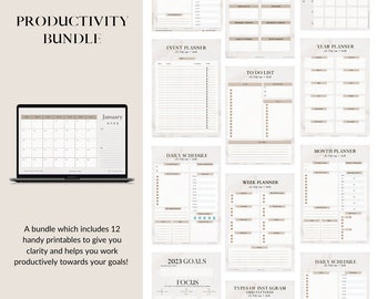 Digital Life Planner Goal Setting Wheel of Life Project - Etsy
