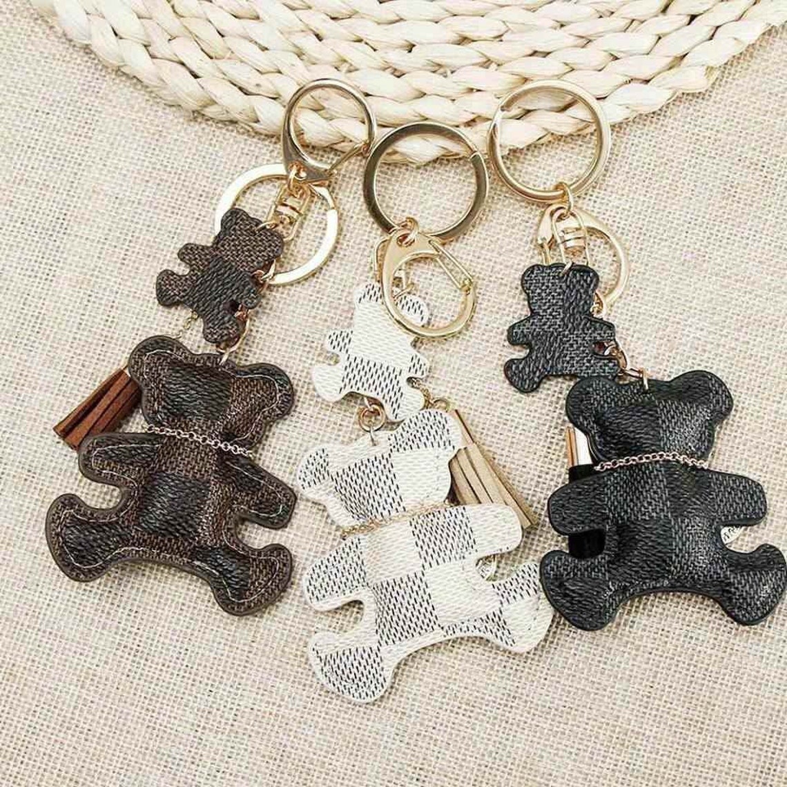 Fun Little Gift Cute Teddy Bear Key Chain - Etsy