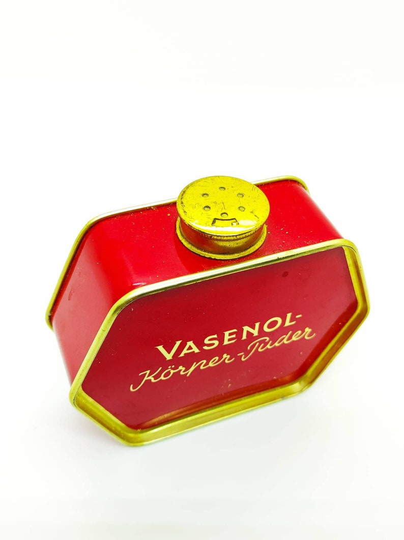 1950s Rare Vasol Powder Original Filled Tin Can Mid Century - Etsy