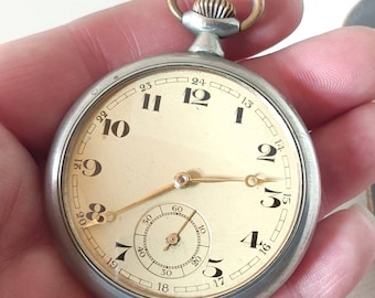 Antique German Pocket Watch - Etsy