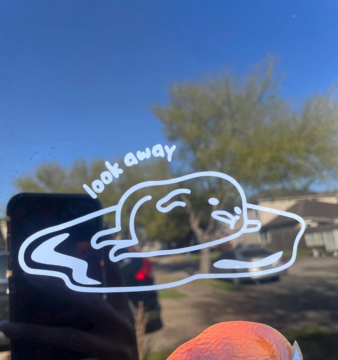 Gudetama Decal Style - Lazy Egg - Vinyl Sticker - Kawaii - Waterproof ...