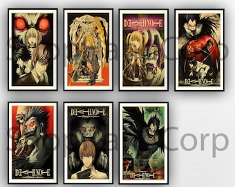 Death Note Wall Art | Etsy