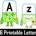 Alphablocks Printable Alphabet Letters: DIY Banner PNG (instant ...