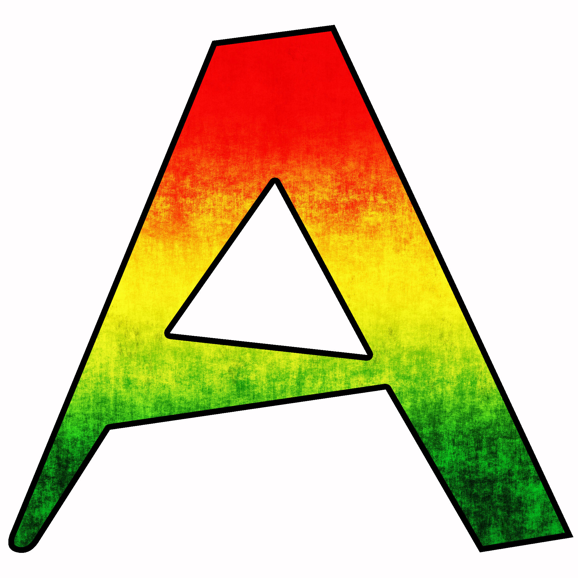 Reggae Rasta Alphabet Letters: Printable DIY Banner (digital Download ...
