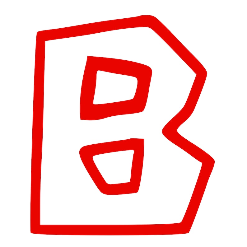 Roblox Alphabet Letters: 26 Printable Uppercase Pngs (digital Download ...