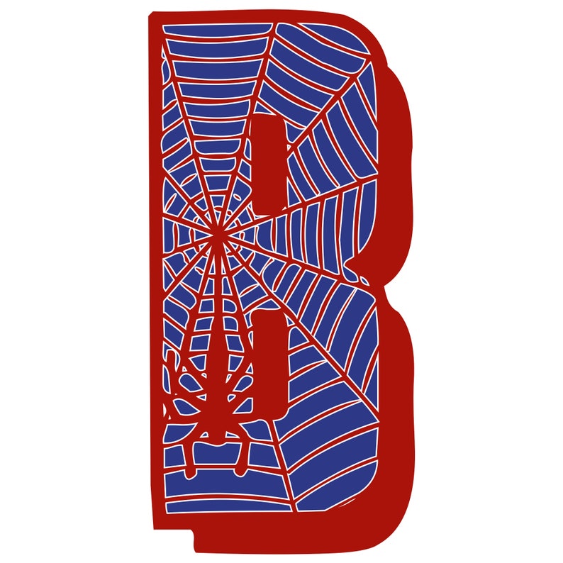 Spiderman Alphabet Letters 26 Printable Digital Letters - Etsy