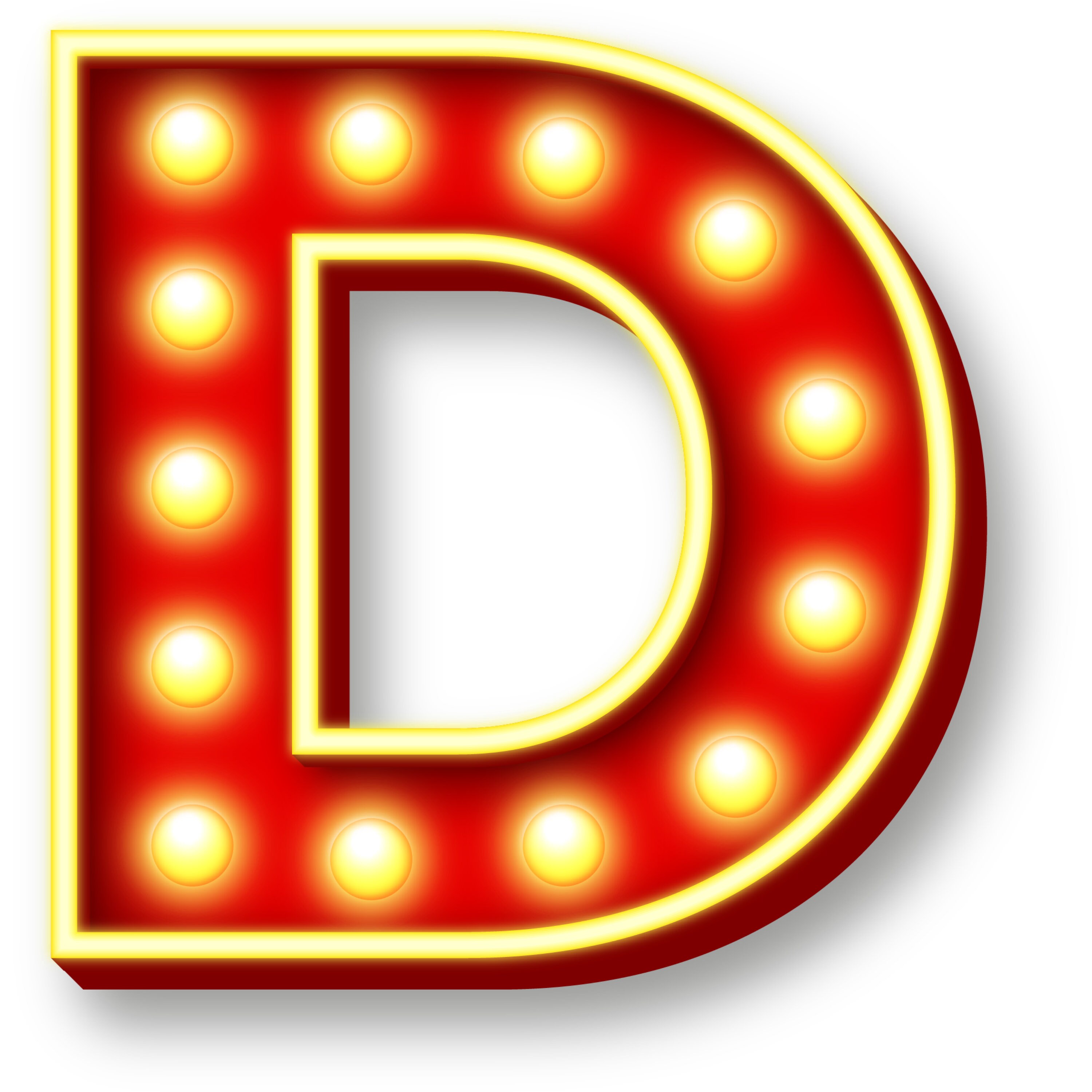 Light Bulb Alphabet Letters | 26 Printable Digital Letters | Uppercase ...