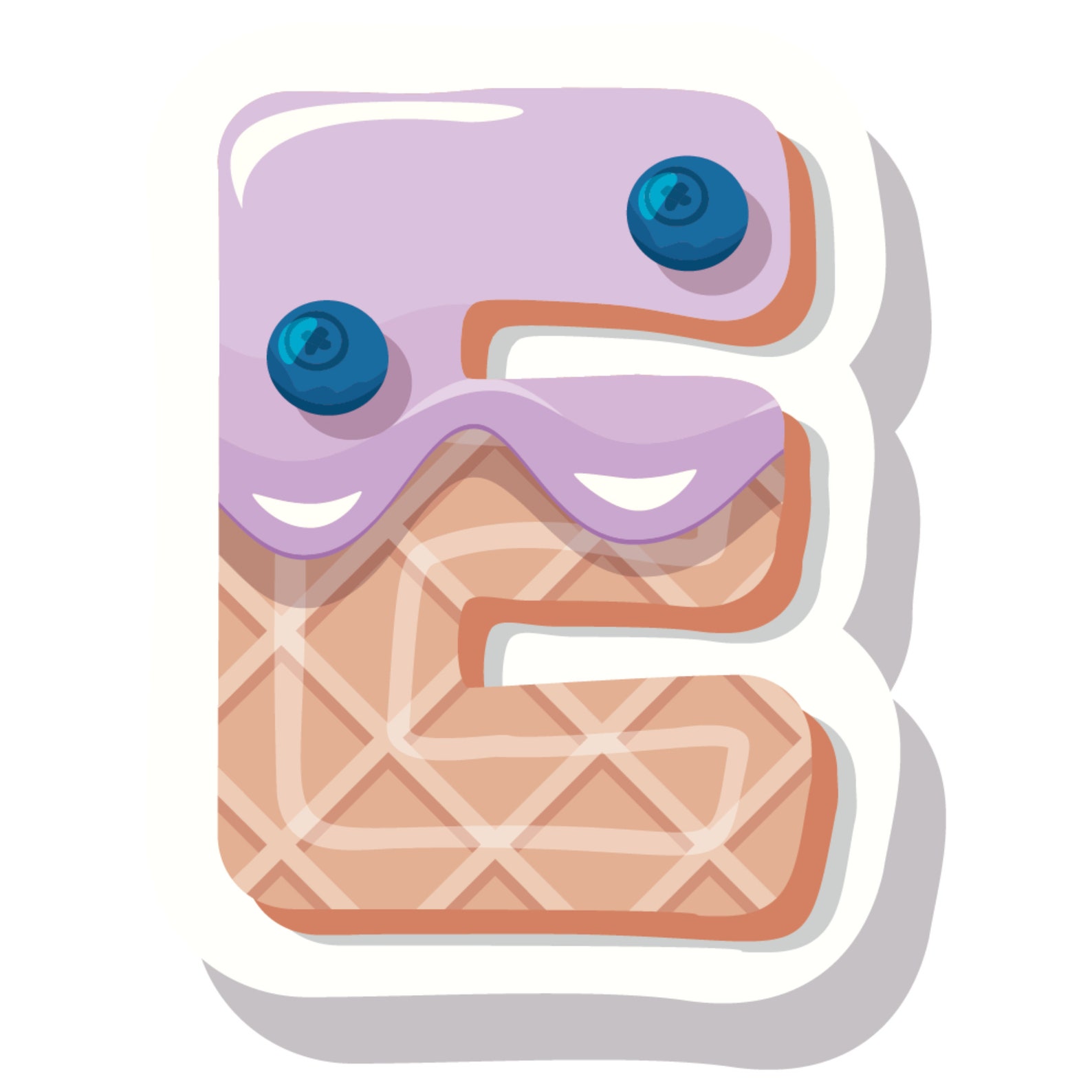 Ice Cream Alphabet Letters | 26 Printable Digital Letters | Uppercase ...