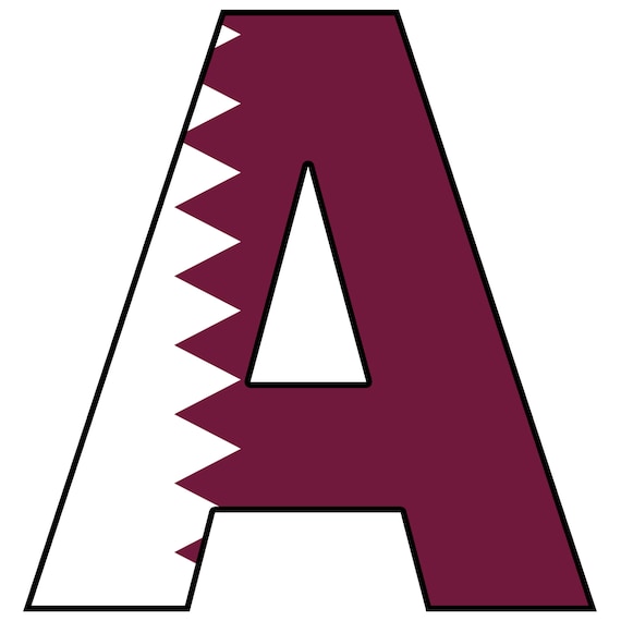 Qatar Alphabet Qatar Calendar Stock Illustrations – 467 Qatar