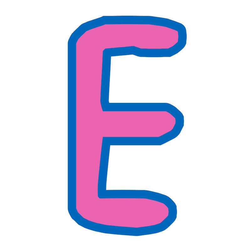 Peppa Pig Alphabet Letters: 26 Printable Uppercase Letters (digital ...