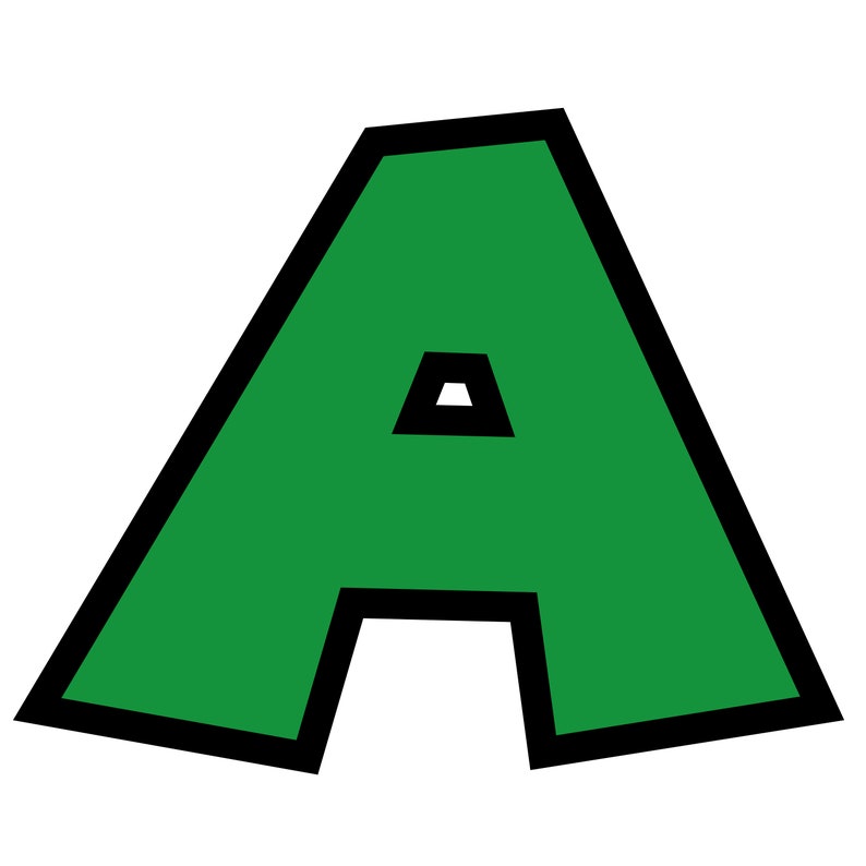 Super Mario Alphabet Letters | 26 Printable Digital Letters | Uppercase ...