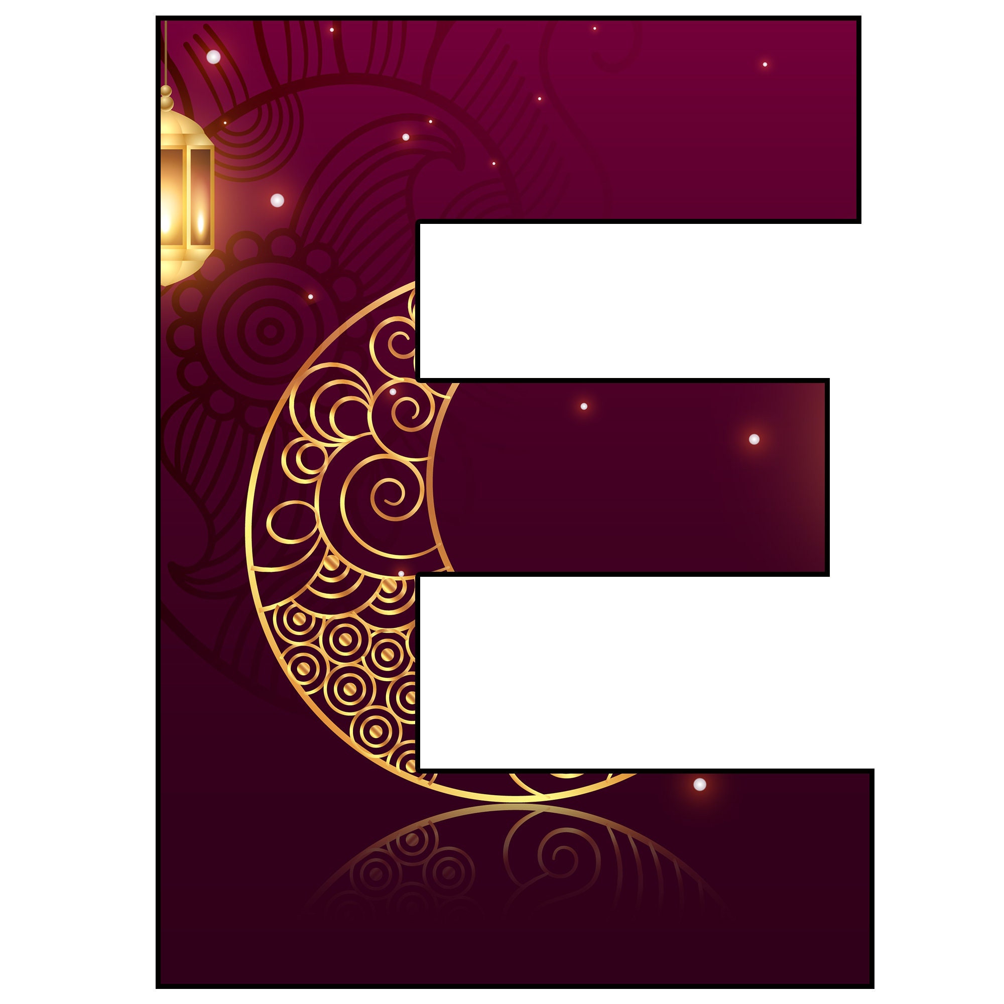 Ramadan Alphabet Letters | 26 Printable Digital Letters | Uppercase ...