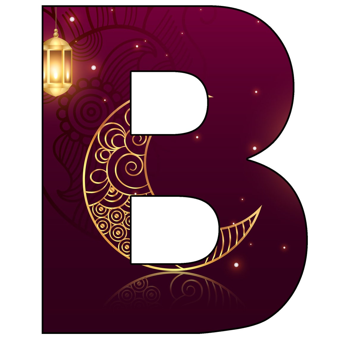 Ramadan Alphabet Letters | 26 Printable Digital Letters | Uppercase ...