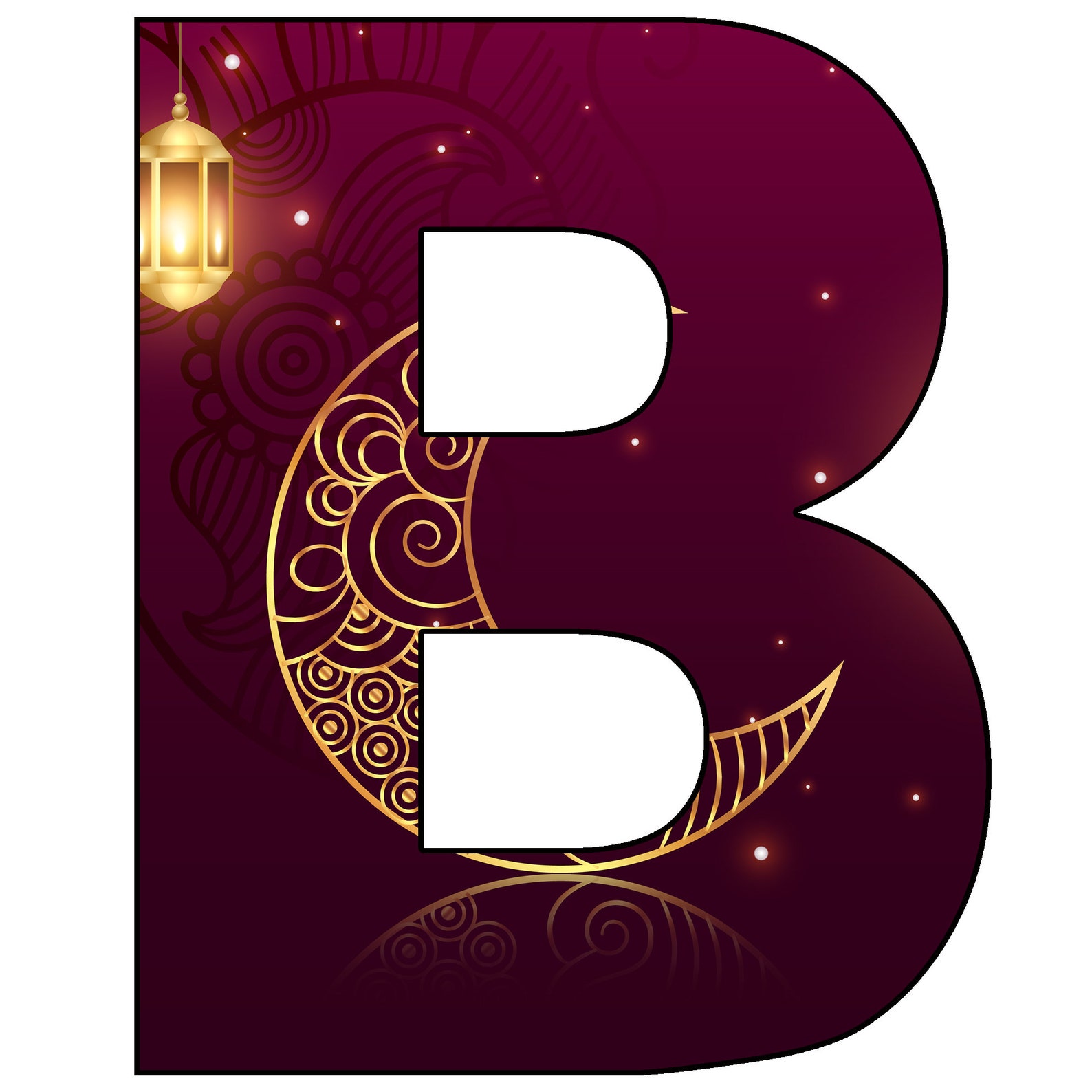 Ramadan Alphabet Letters: DIY Banner Printable (digital Download) - Etsy