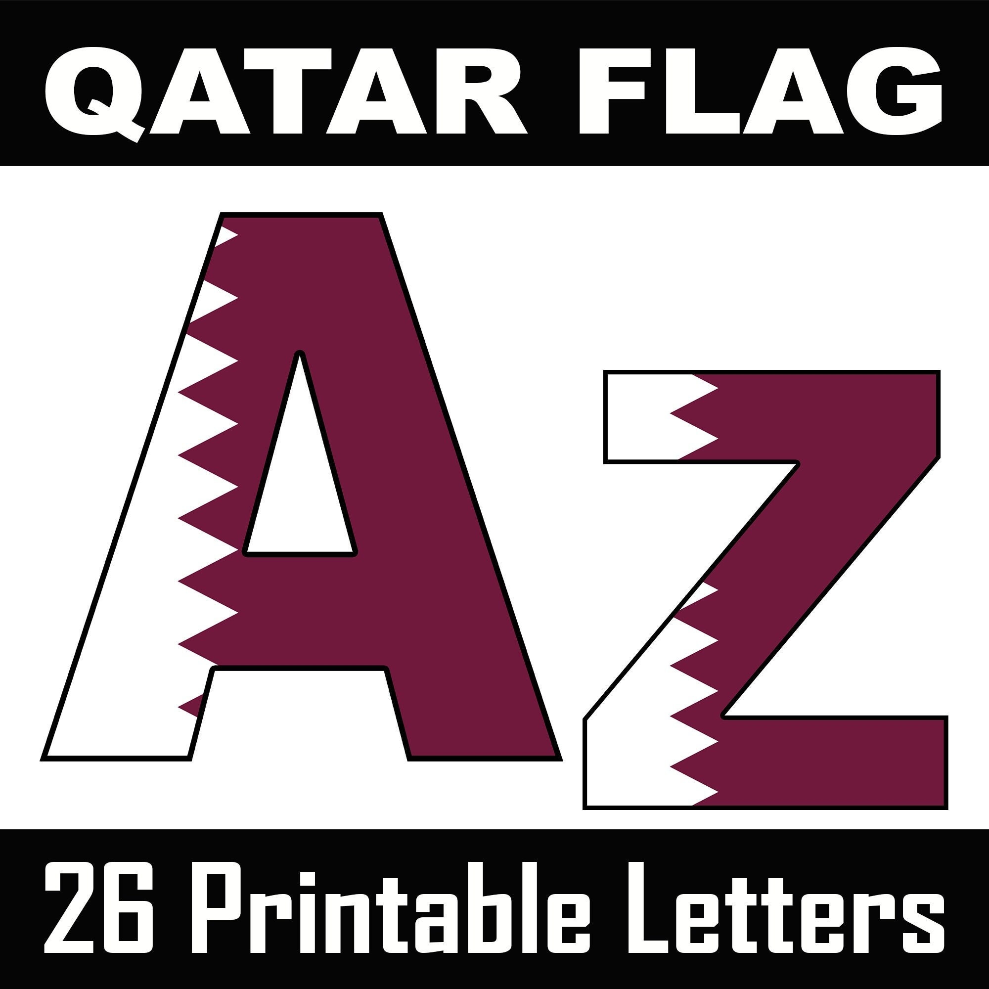 Qatar Alphabet Qatar Calendar Stock Illustrations – 467 Qatar
