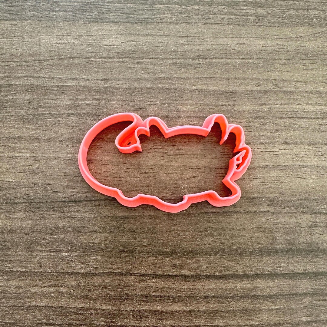 Axolotl Cookie Cutter | Birthday Party | Fondant Cutter | Polymer Clay ...
