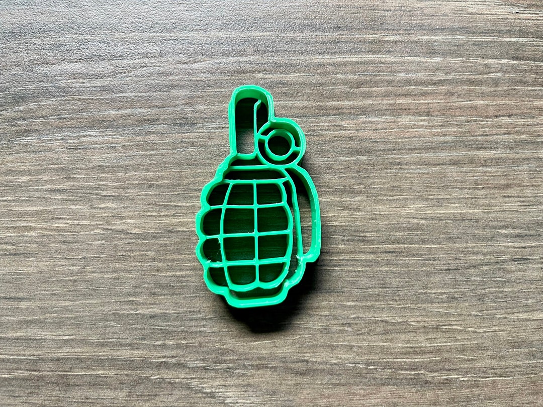 Hand Grenade Cookie Cutter - Etsy