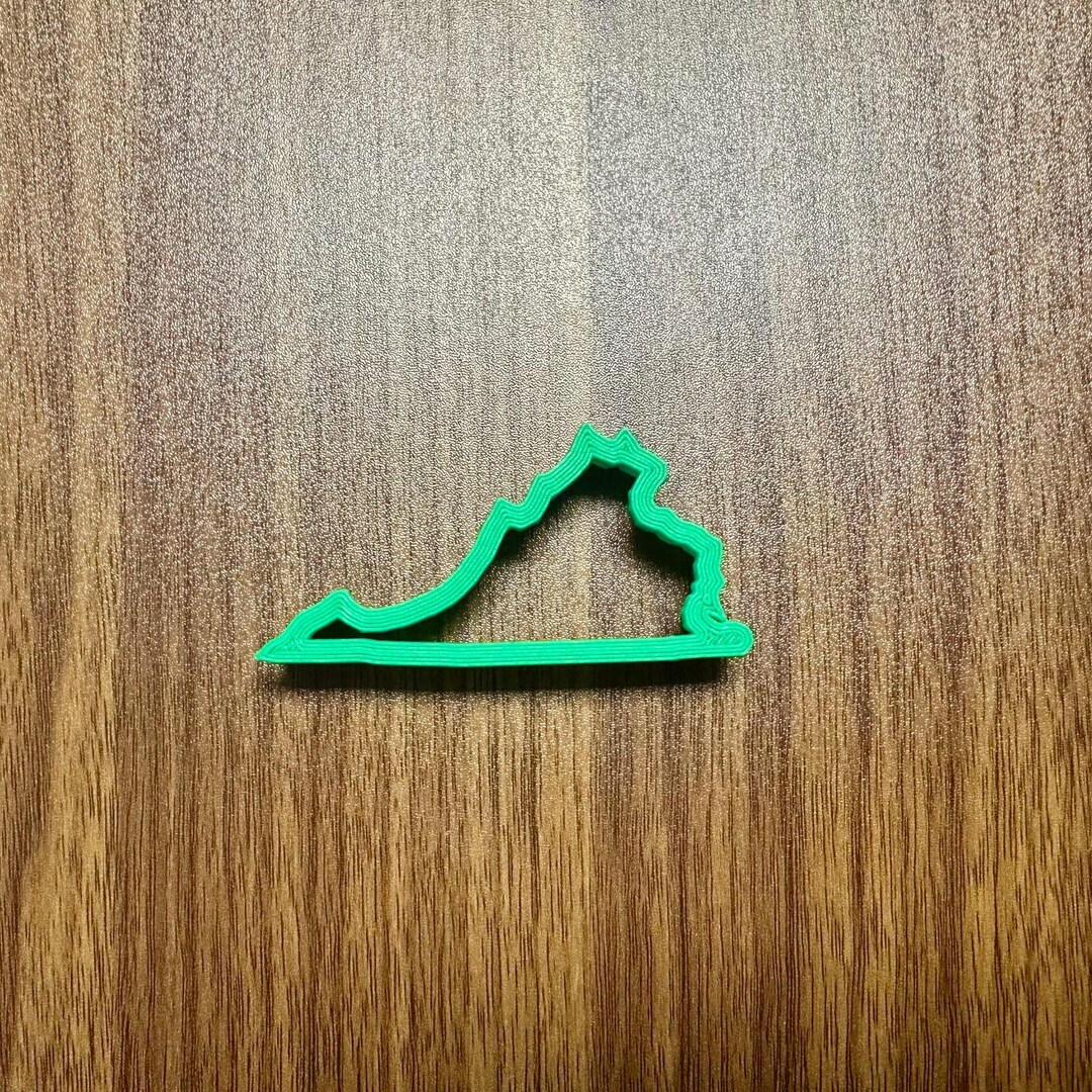 Virginia State Cookie Cutter - Etsy