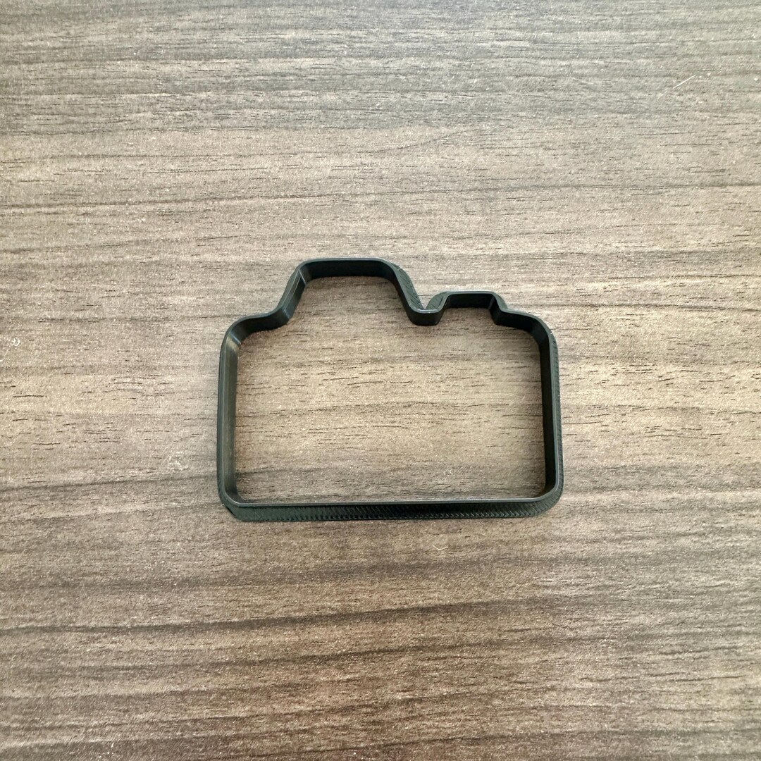Camera Outline Cookie Cutter | Photography Theme | Fondant Cutter ...