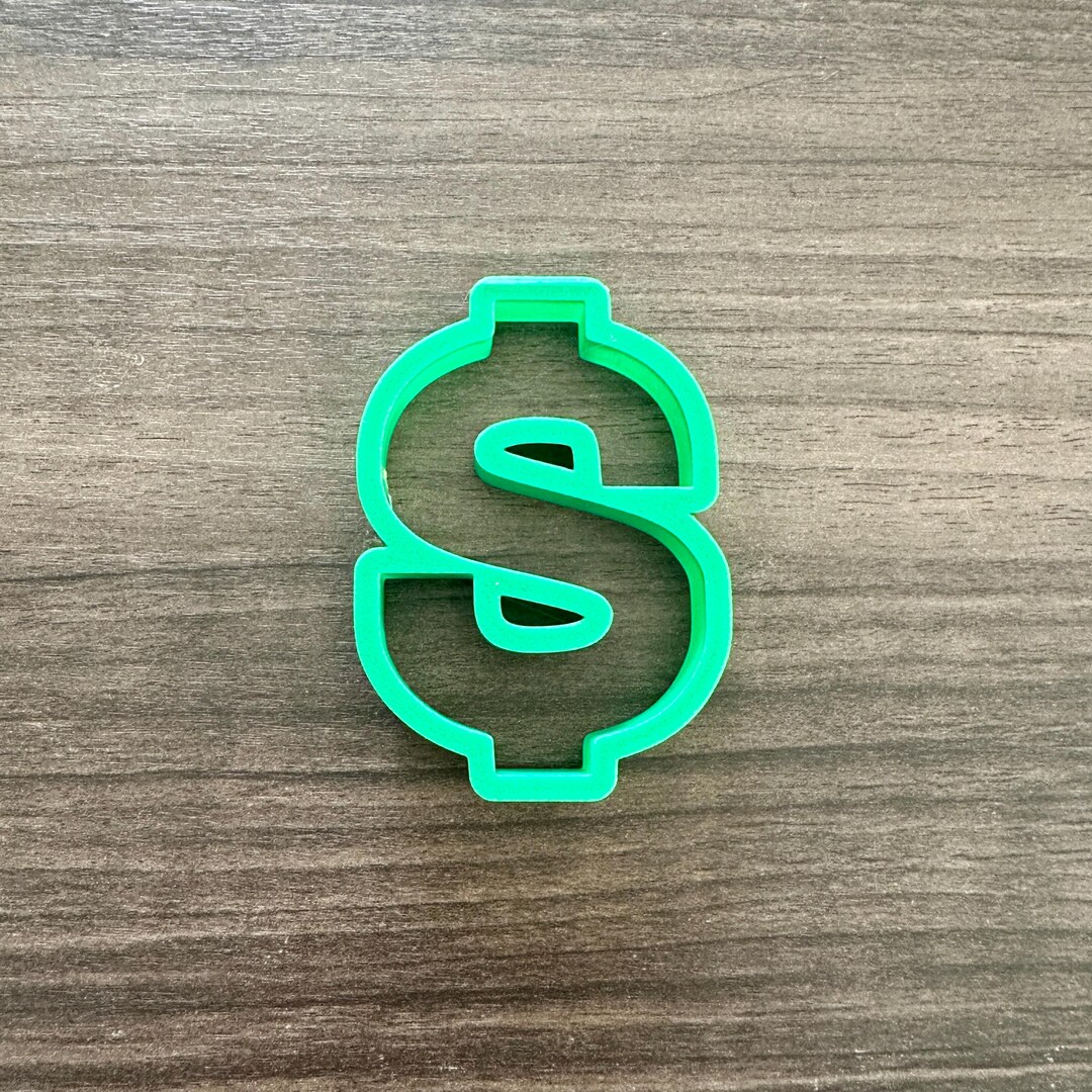 Dollar Sign Cookie Cutter | Birthday Party | Financial Celebration ...