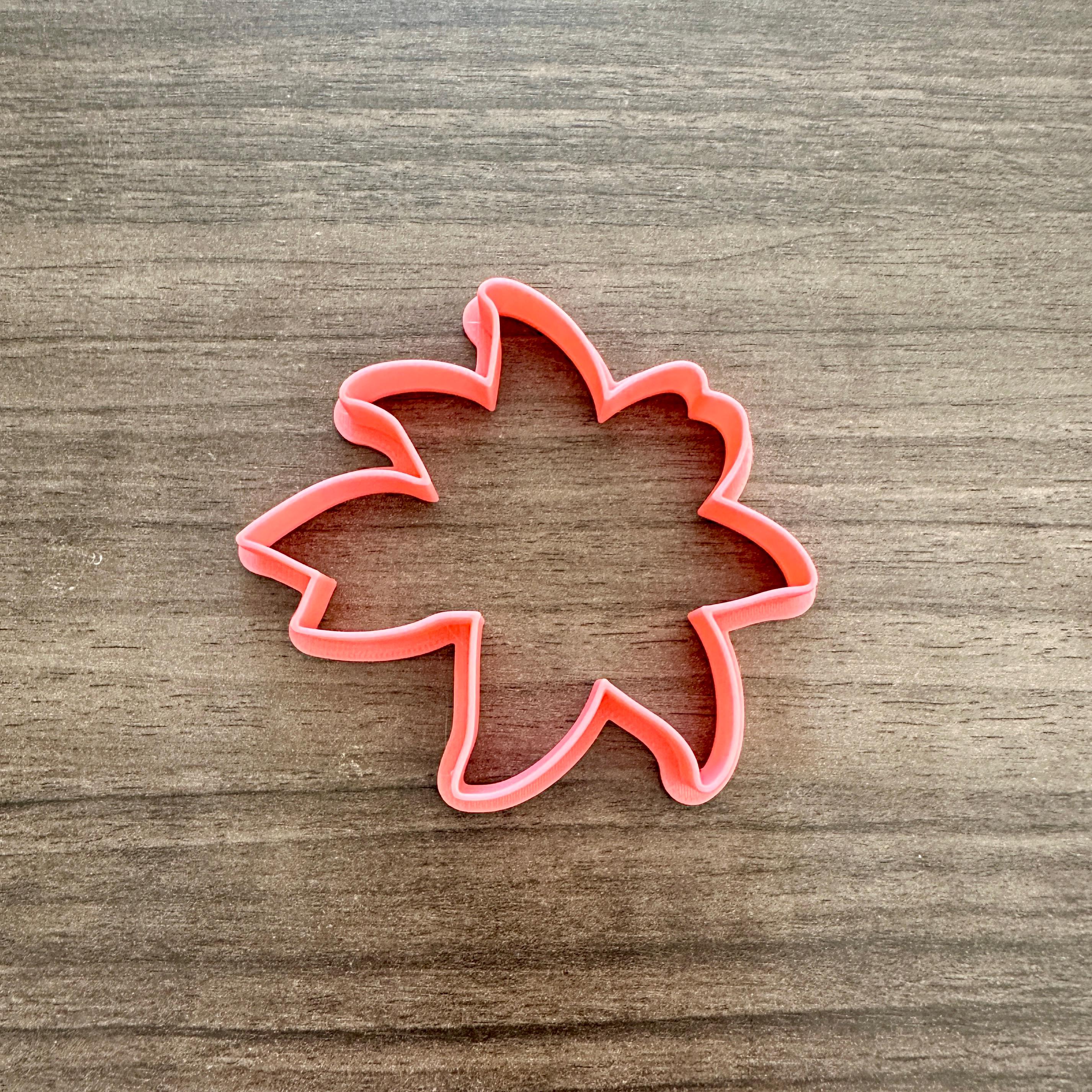Lily Flower Outline Cookie Cutter | Spring Baking | Easter Fondant Mold ...