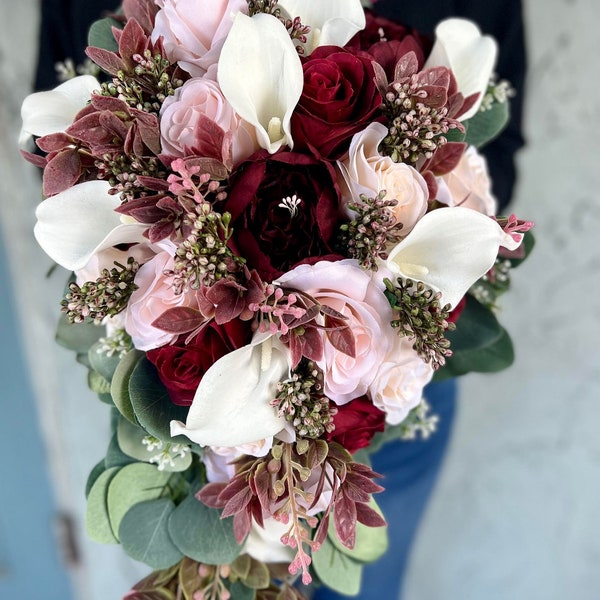 Lily Bridal Bouquet - Etsy