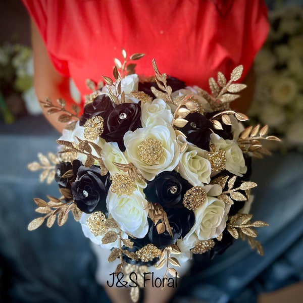 Gatsby Bridal Bouquet - Etsy