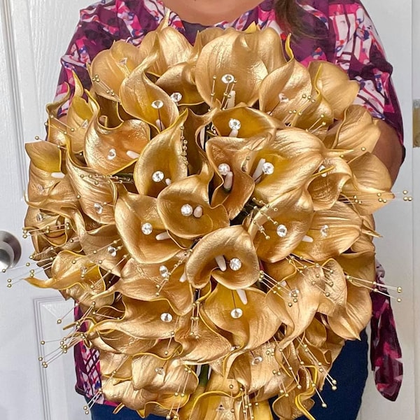 Bling Bridal Bouquet - Etsy