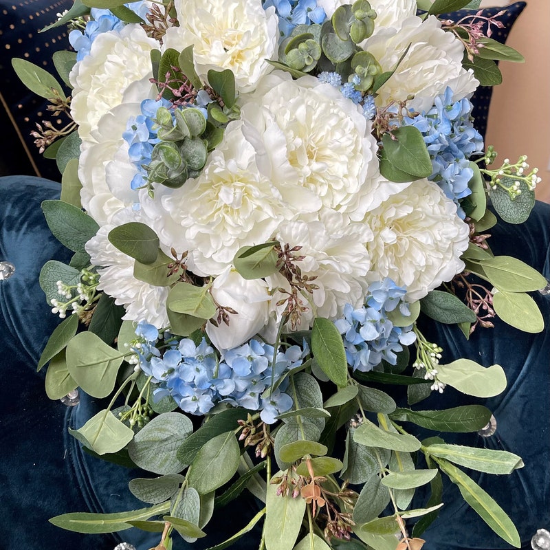 Hydrangea Wedding Bouquet - Etsy