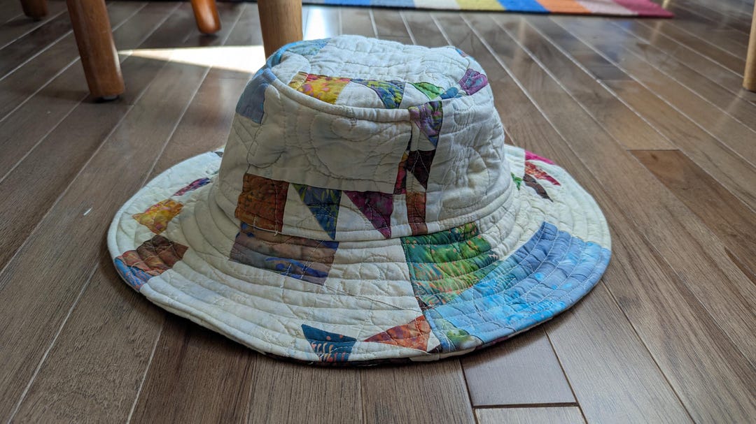 Patchwork Quilt Sun Hat - Etsy