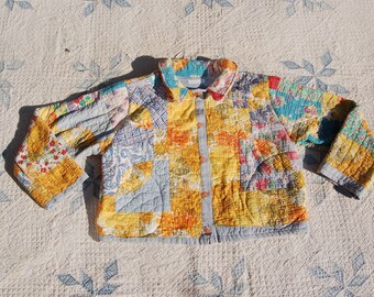 Jacket Made From a Quilt - Etsy
