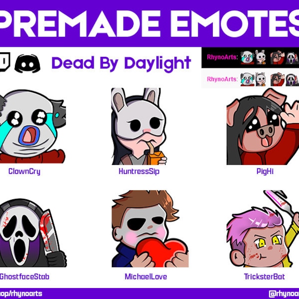 Discord Dbd Emotes - Etsy