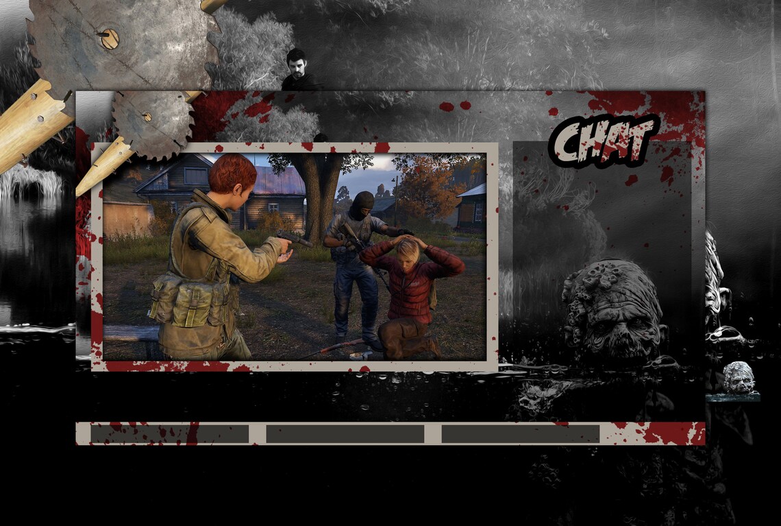 Zombie Twitch Overlay Cute Twitch Overlays Overlay Package - Etsy Canada