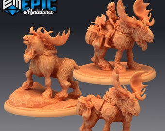 3d Printed Moose - Etsy