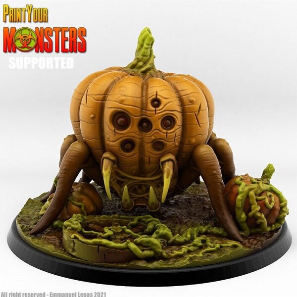 Pumpkin Spider Transformer - Etsy