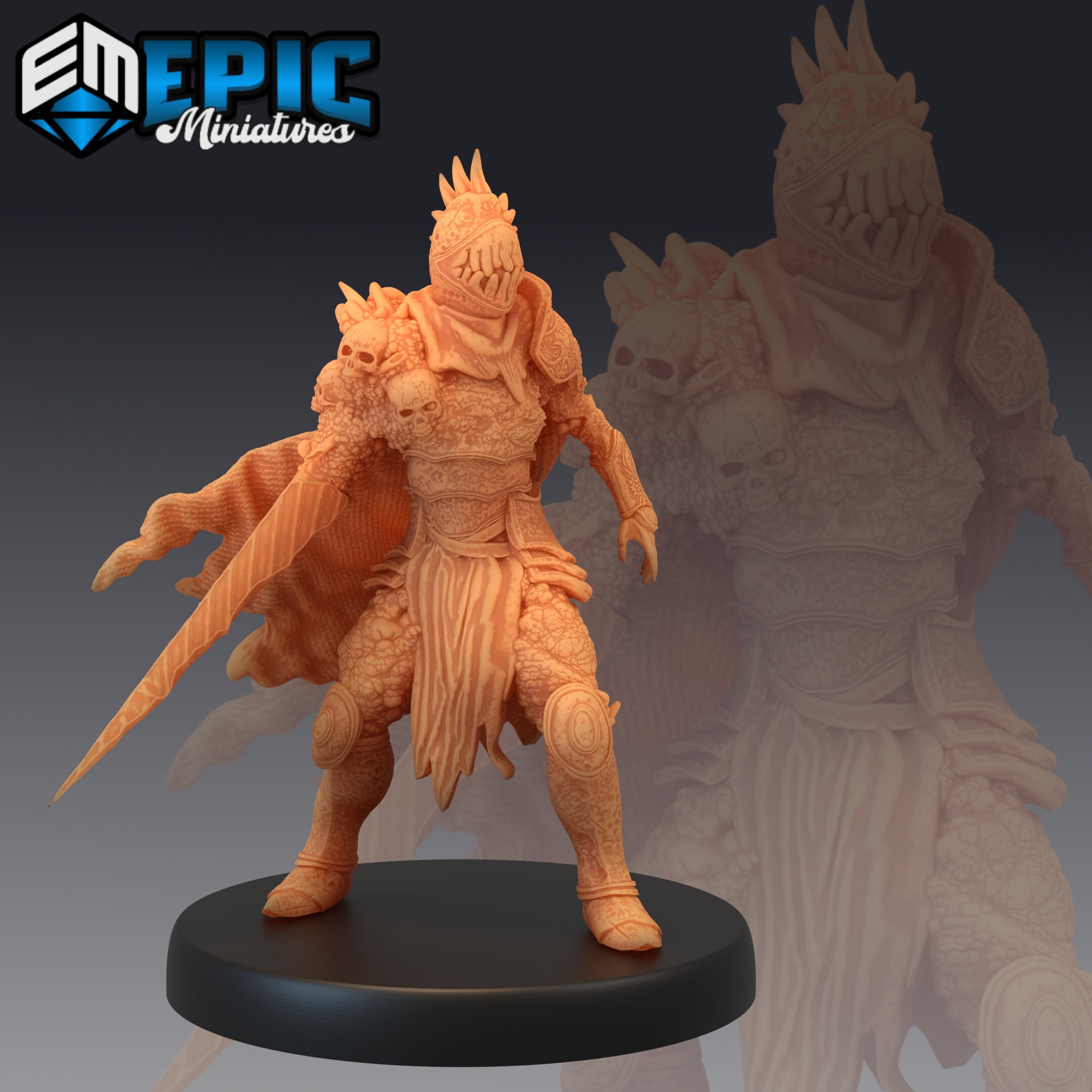 Mimic Knight Miniature High Quality Tabletop RPG 3D Printed - Etsy